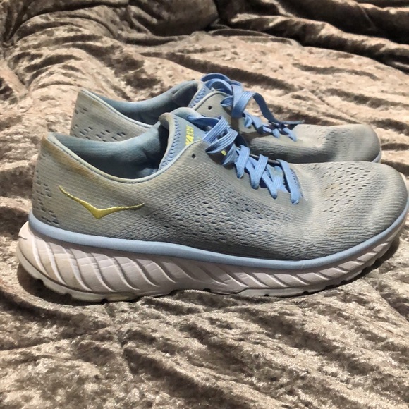 Hoka One One | Shoes | Light Blue Hoka One One Running Sneakers ...